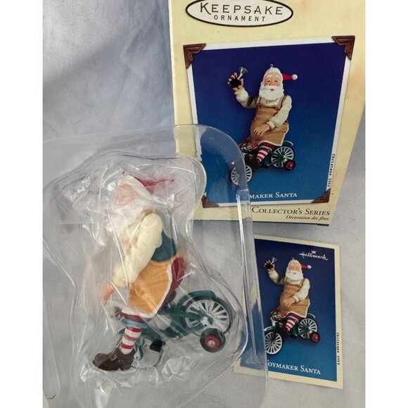 Holiday | Hallmark Collectors Series Toymaker Santa 202 Nib | Poshmark